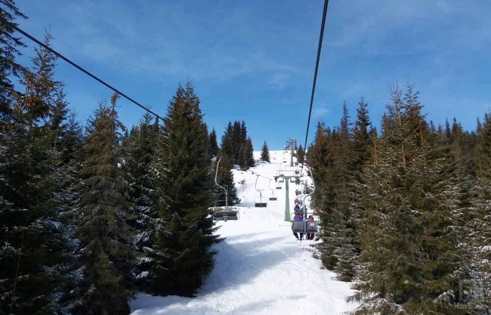 Ski la Baisoara, Buscat, feb. 2018 - AlexB.ro